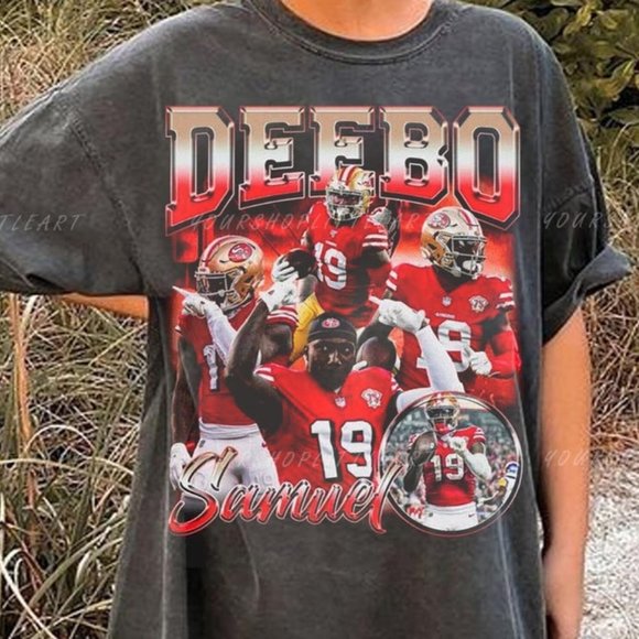 Gildan | Shirts | Vintage 9s Deebo Samuel Bootleg Style Tshirt Deebo ...